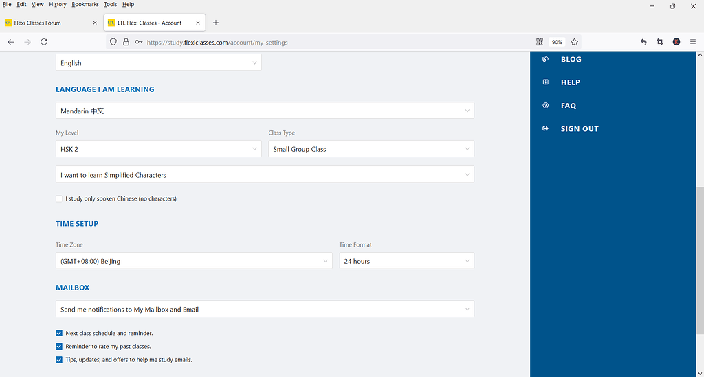Flexi Class Time Zones - Flexi Classes - Flexi Classes Forum
